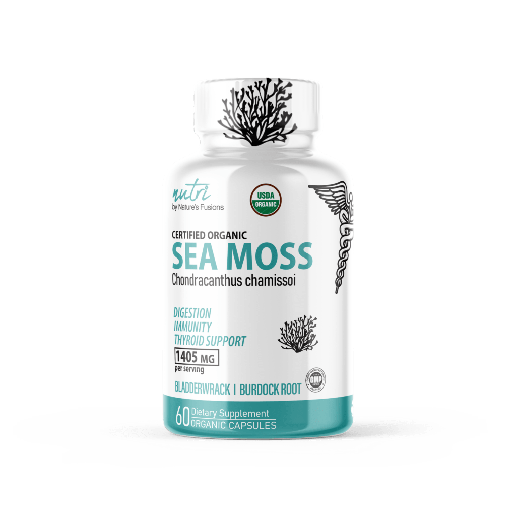 Sea Moss Supplement | Sea Moss Health Benefits | Nature's Fusions