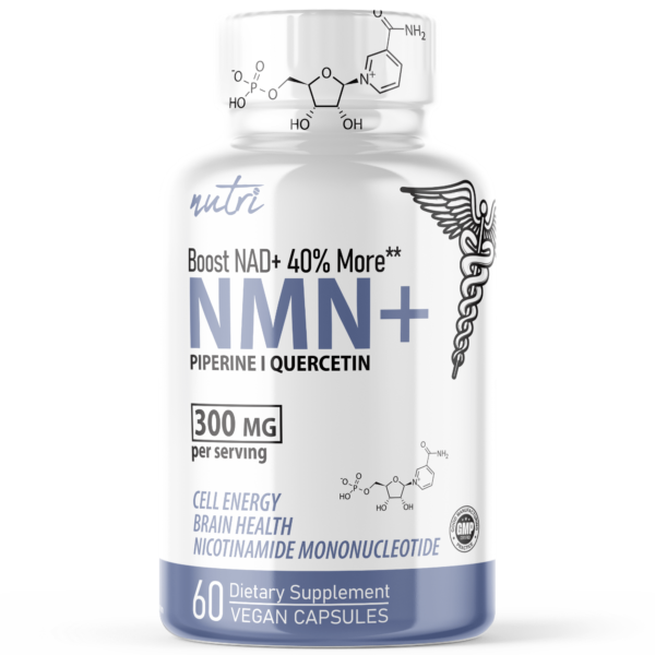 Nutri NMN 300mg Nicotinamide Mononucleotide with Quercefit