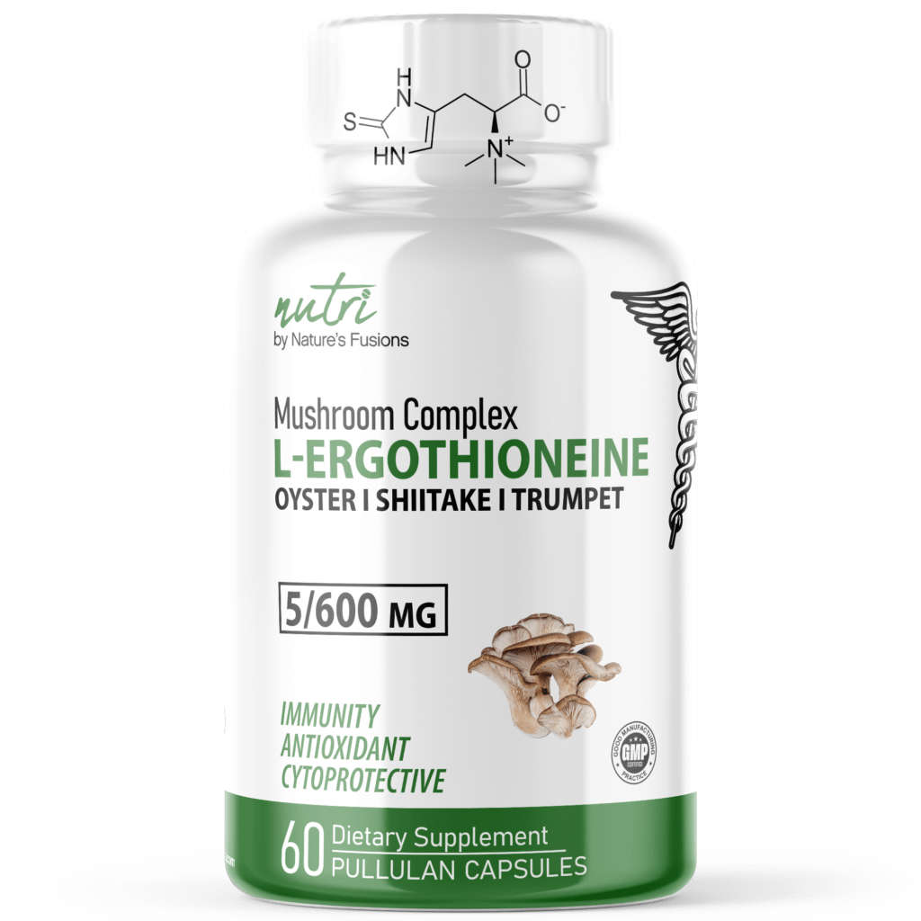 Nutri L-Ergothioneine 5mg Supplement With Mushroom Complex