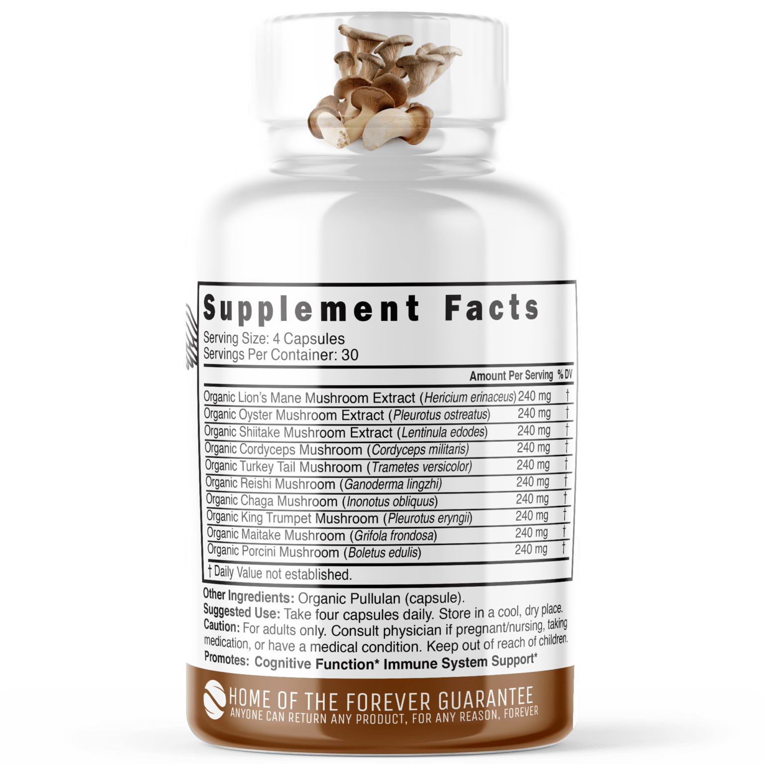 Nutri 10 Mushroom Complex 2400mg