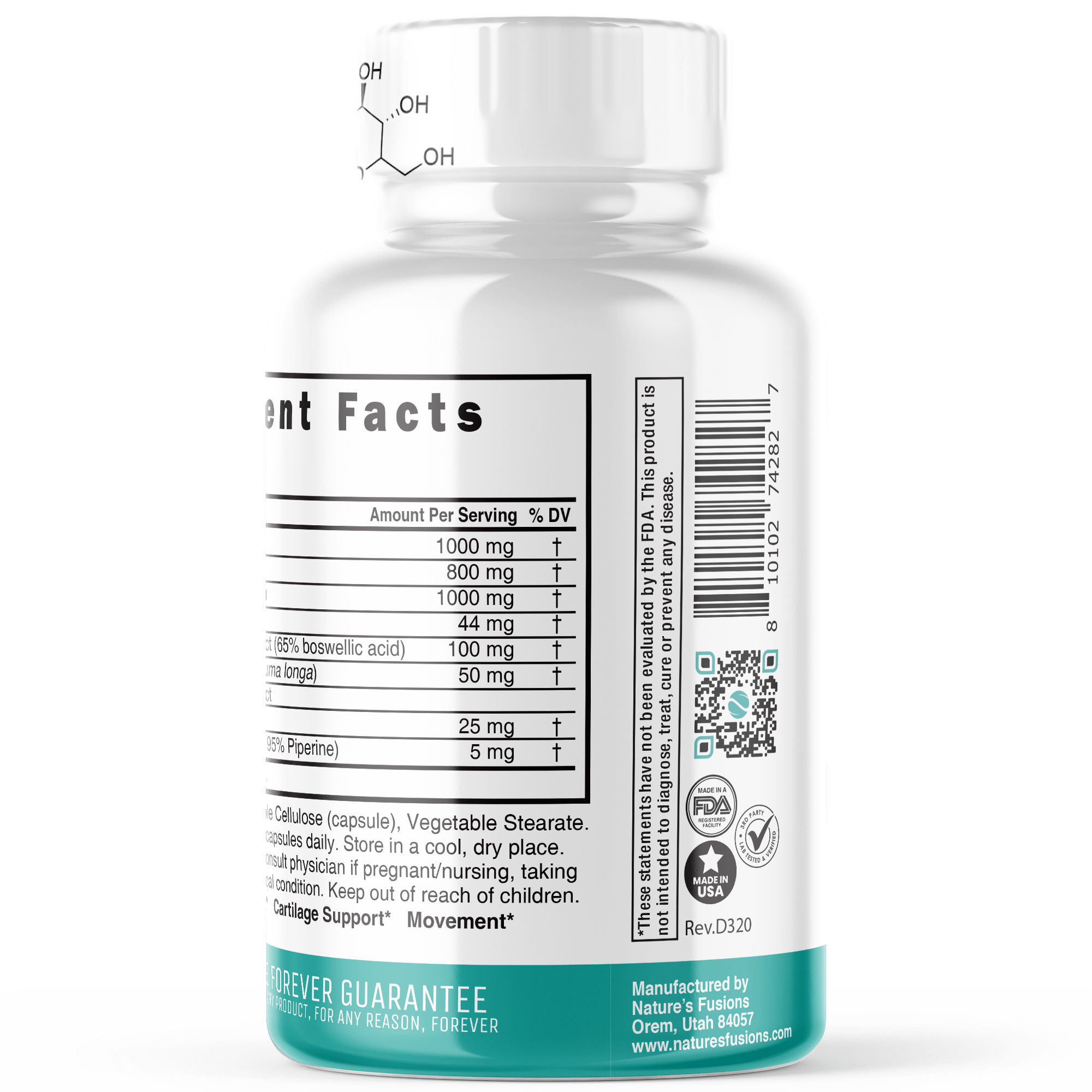 Nutri - Glucosamine Chondroitin Complete Joint Complex 3025 mg