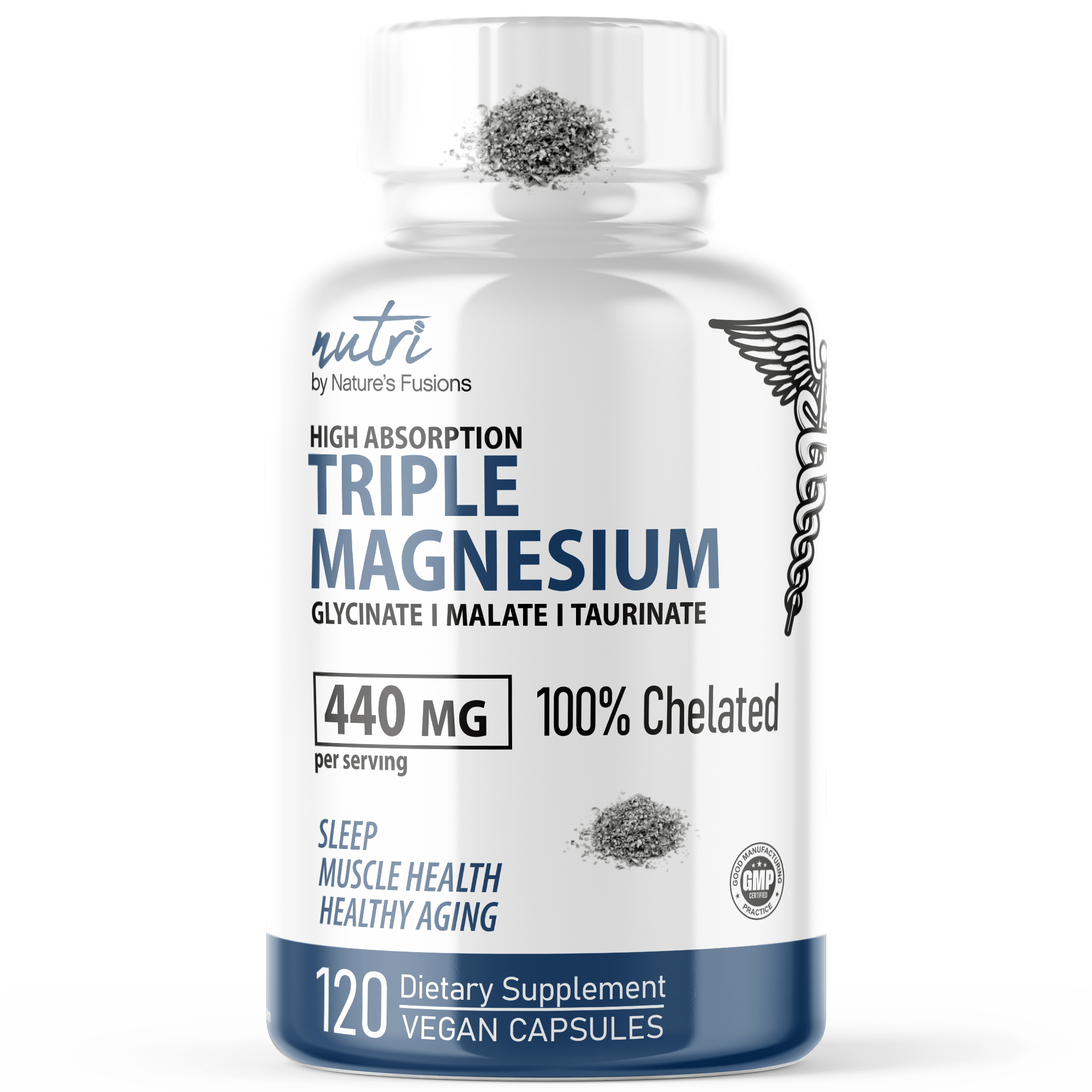 Nutri Triple Magnesium (Glycinate, Malate, Taurinate) 440 mg